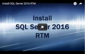 SQL Server 2016 RTM full and final version available – Download it now !!! | SQL with Manoj